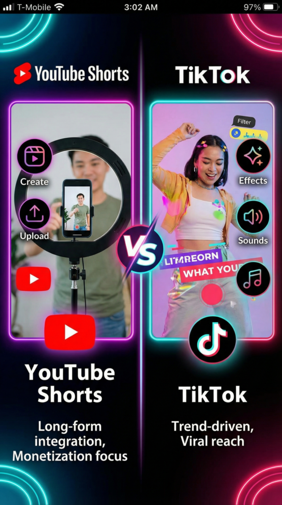 YouTube Shorts vs TikTok: The Ultimate Creator's Guide to Short-Form ...